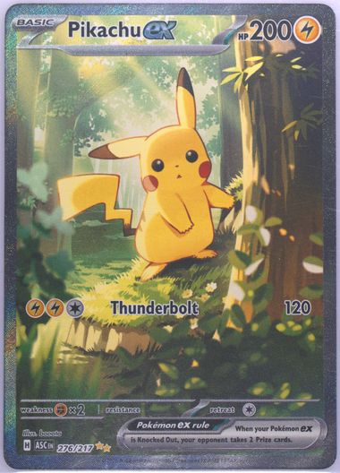 Pikachu EX Special Illustration Rare (276) 2026 Pokemon Asc EN-Ascended ...